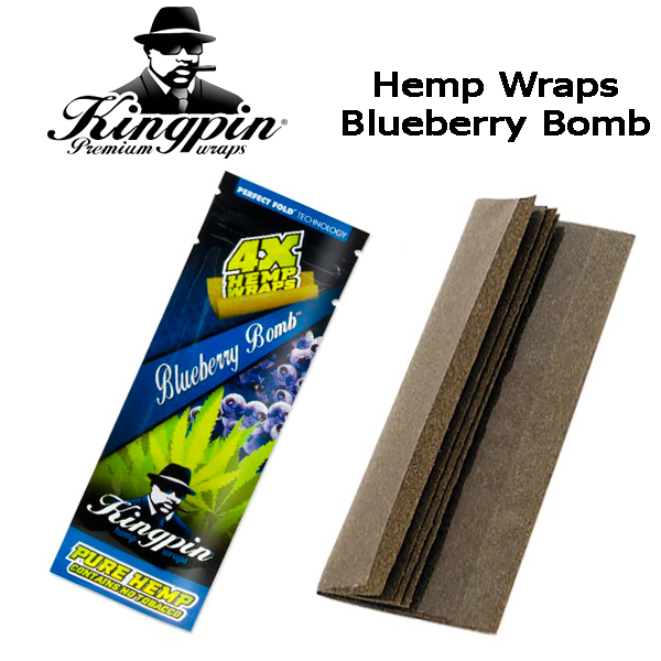 Buy Kingpin bluntwraps blueberry bomb - Marijuana Dispensary Brampton ...